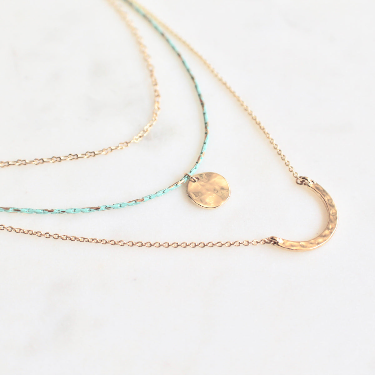 Layered necklaces | Lily Lough