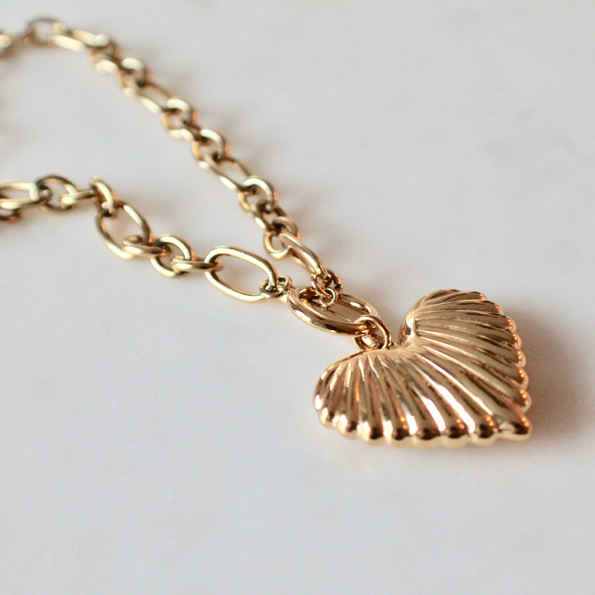 Heart chunky necklace | Lily Lough